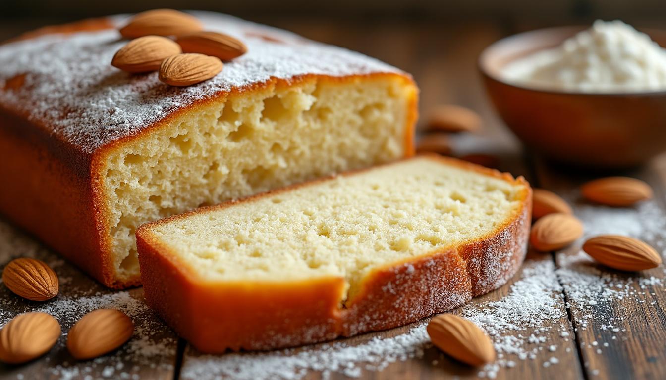 Gateau Farine De Riz Et Poudre Damande